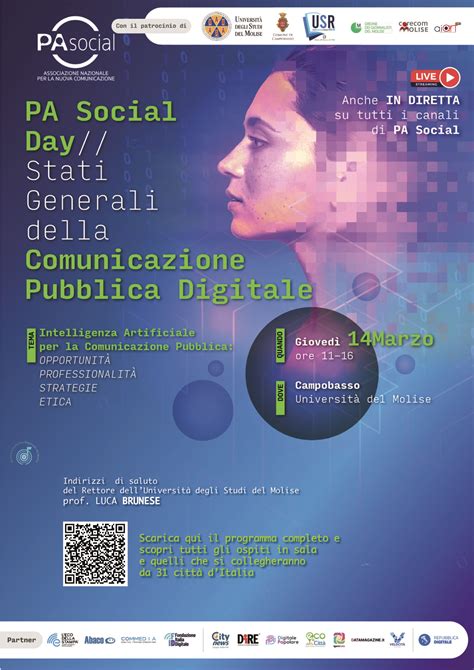 Intelligenza Artificiale All Unimol PA Social Day E Stati Generali
