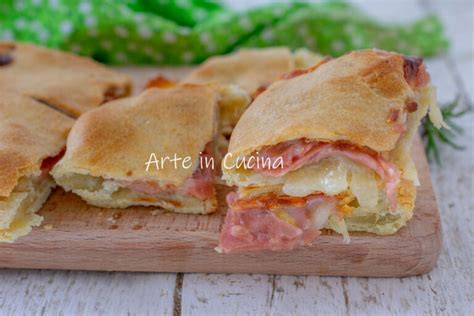 RUSTICHELLA CON PATATE E MORTADELLA Veloce E Facile