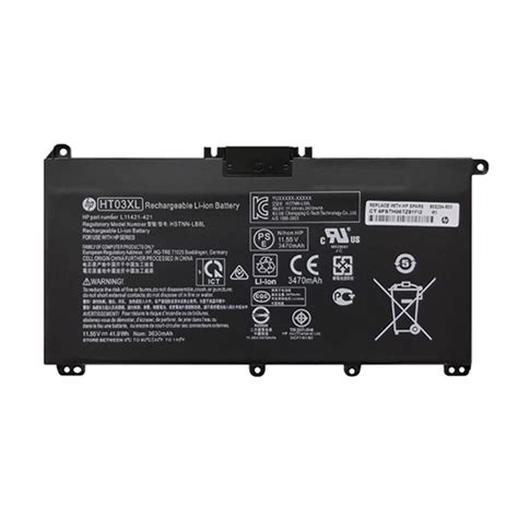 Genuine Battery For HP L11119 855 3470mAh 11 55V