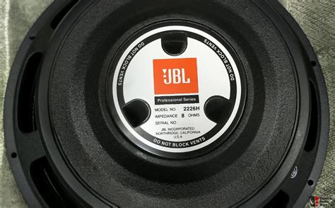 Jbl H Ohms Lf Speaker Watts Low Frequency Transducers