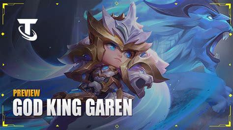 God King Garen Chibi Preview Chinese Server Teamfight Tactics YouTube