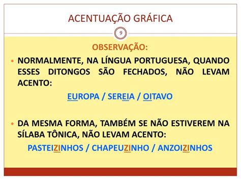 PPT Acentuação Gráfica PowerPoint Presentation free download ID