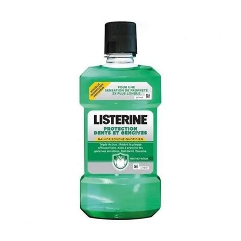 Listerine Bain De Bouche Protection Dents Et Gencives Ml Tunisie