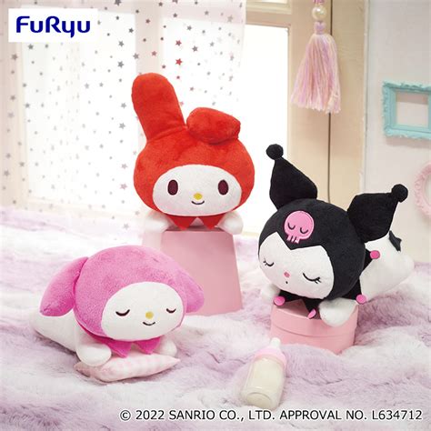 Ch Nh H Ng Nh T Sanrio My Melody Kuromi Sleep Together Plushies G U