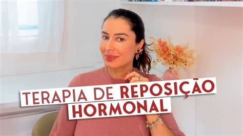 Terapia De Reposi O Hormonal Dra Heloize Portes Youtube