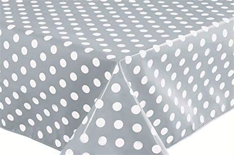 Home Direct Nappe Toile cirée PVC Rectangulaire 140 x 240 cm à Pois