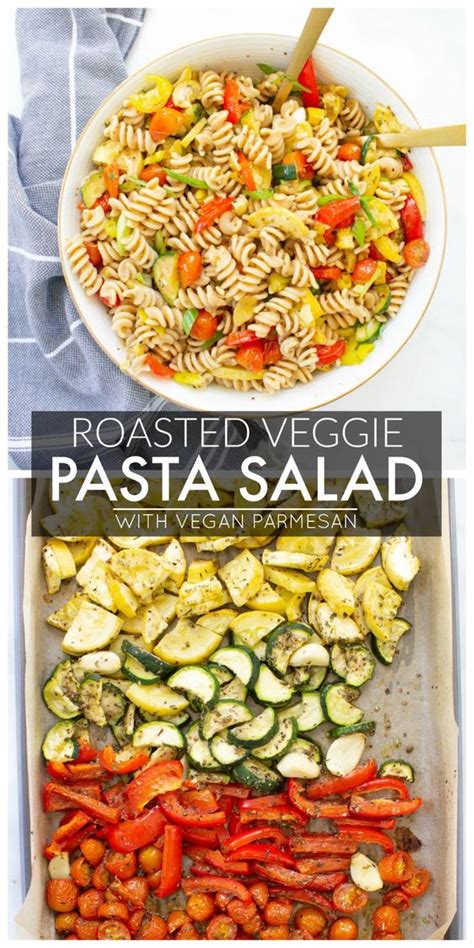 Roasted Veggie Pasta Salad Yourcooknow