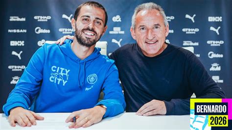 Bernardo Silva renova contrato o Manchester City até 2026