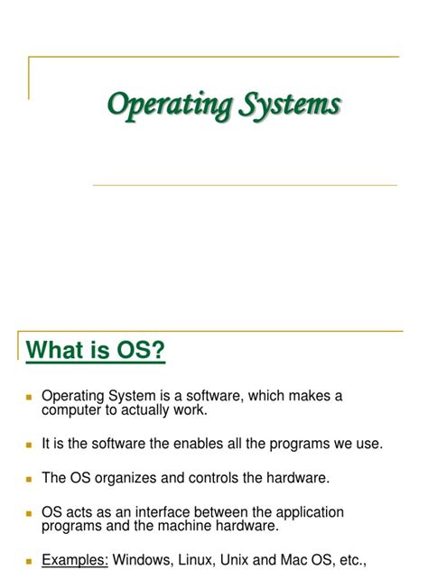 operating systems pdf operating system process computing