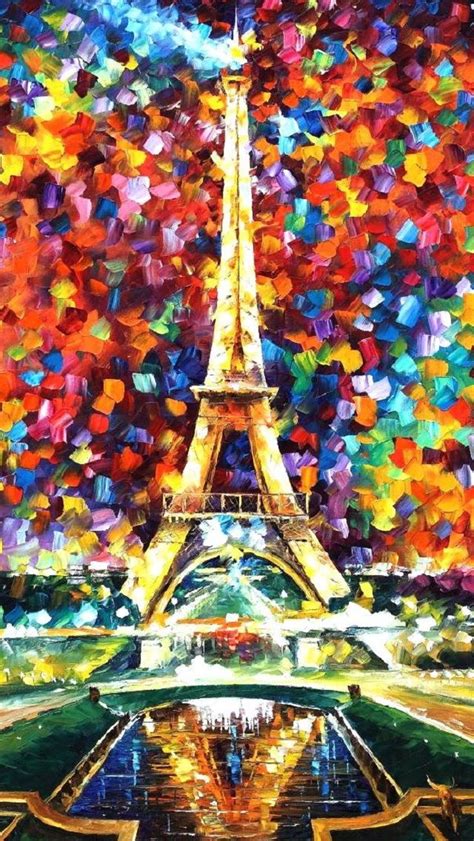 Eiffel Tower Painting Pintura De Torre Eiffel Pintura Parisina
