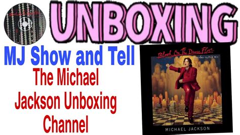 Michael Jackson Blood On The Dancefloor Cd Album 1997 Unboxing