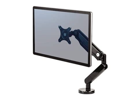 Single Dual Triple Monitor Arm PLATINUM By Fellowes