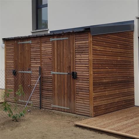Abri De Jardin En Bois LIMOURS MODULAND Contemporain