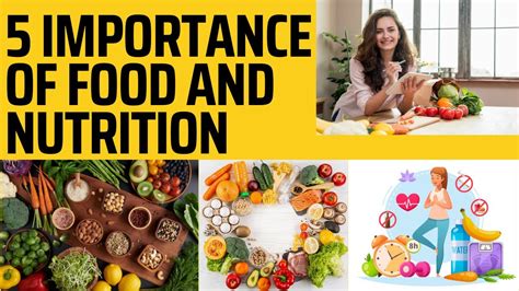 Importance Of Nutrition And Food For Healthy Life Role Of Food In