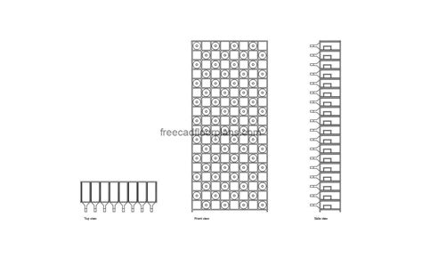 Wine Cellar Free Cad Drawings