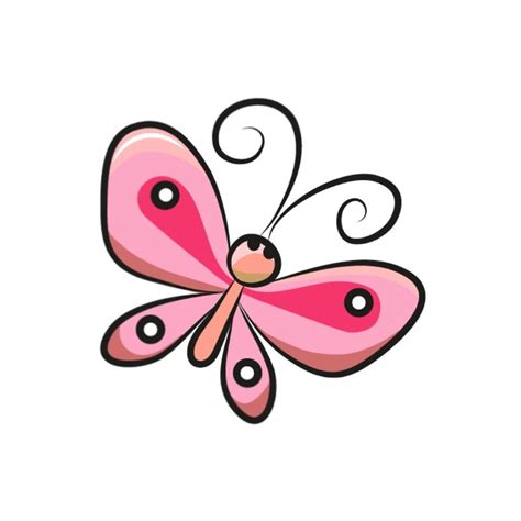 Sticker Papillon Rose Deco Sticker A Moi Etiquette Autocollant