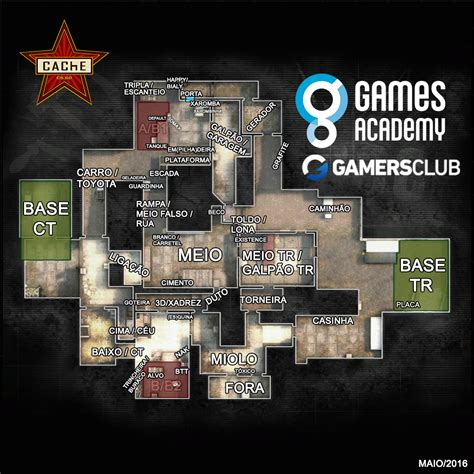 Nome Das Posi Es Dos Principais Mapas De Counter Strike Global Offensive