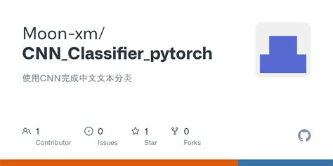 Github Moon Xm Cnn Classifier Pytorch Cnn