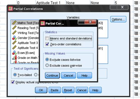 Conduct And Interpret A Partial Correlation Statistics Solutions