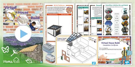 Virtual House Build Teacher Made Twinkl