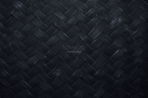 Black Woven Bamboo Texture Background Picture And HD Photos Free