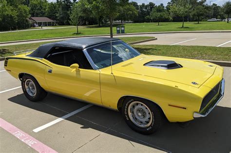426 HemiPowered 1970 Plymouth Barracuda Convertible 5 Speed For Sale