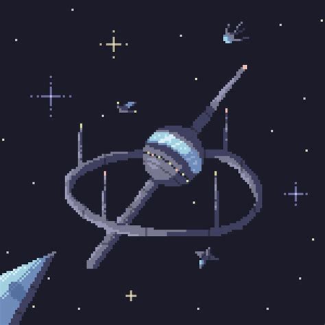 Orbiting City Daily Art Challenge Pixilart