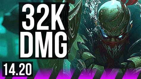 PYKE Kog Maw Vs NAMI Varus SUP 32k DMG Legendary 19 4 14
