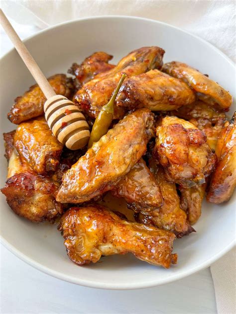 Spicy And Sweet Hot Honey Chicken Wings Recipe The Modern Nonna