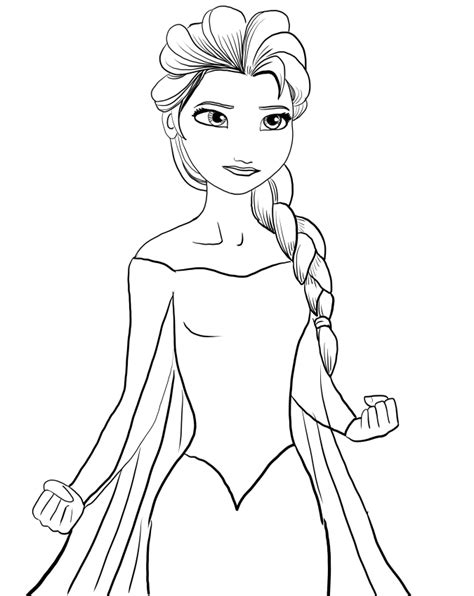 Disegni Da Colorare Di Frozen