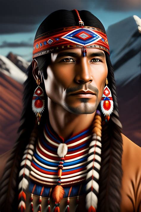 Native American Drawing Native American Warrior Native American