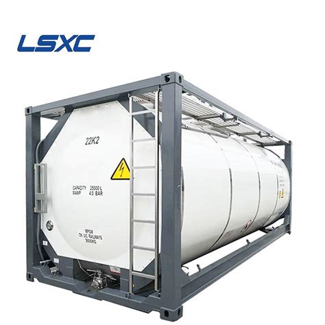 ISO 20FT 40FT Caustic Soda Tank Container Chemical Liquid Tank
