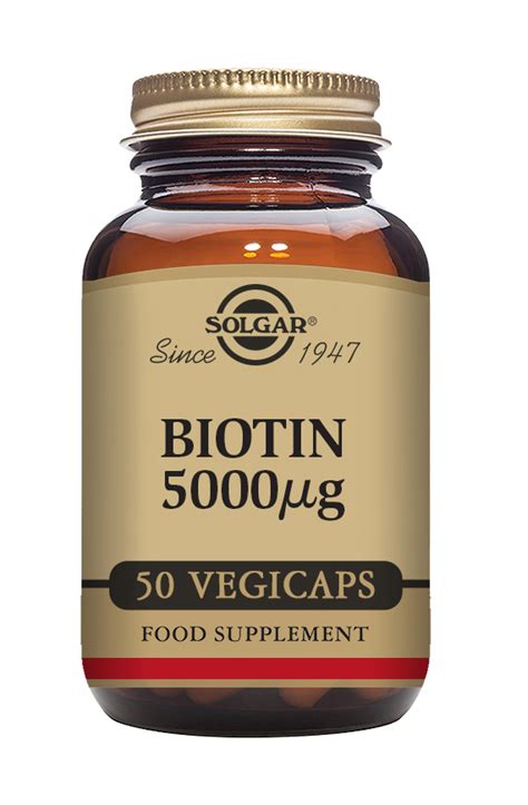 Solgar Biotin Mcg Vegetable Capsules Online Health Shop
