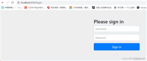 spring boot基础学习之 十六 用户认证和授权 springboot认证授权 详解 csdn博客