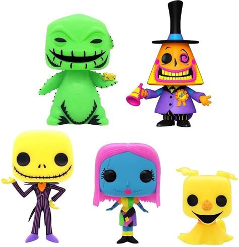 Funko Pop Disney The Nightmare Before Christmas Blacklight Glow Pack