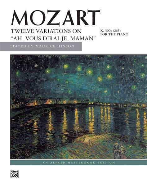 Amazon Fr Mozart Twelve Variations On Ah Vous Dirai Je Maman K