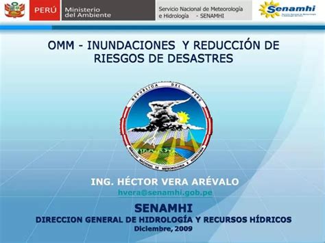 Ppt Omm Inundaciones Y Reducci N De Riesgos De Desastres Powerpoint
