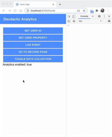 How To Use Firebase Analytics With Ionic Devdactic