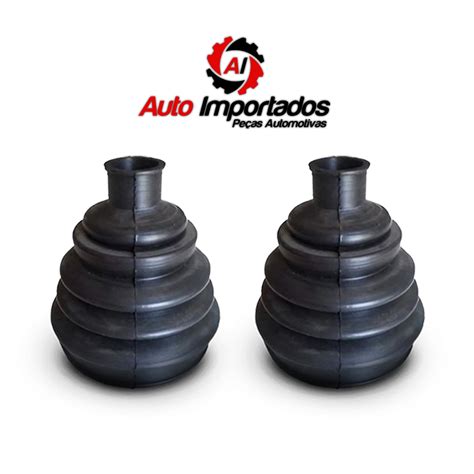 Par Kit Coifa Borracha Graxa Abra Adeira Homocin Tica Lado Roda Fiat