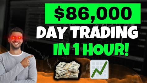 86 000 DAY TRADING PROFIT IN UNDER 1 HOUR LESSON YouTube