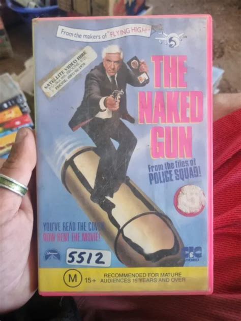 THE NAKED GUN VHS CIC Taft Video Big Box Ex Rental Tape 1988 Leslie