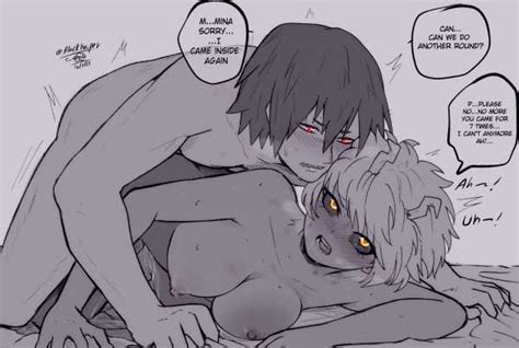 Eijiro Kirishima And Mina Ashido Addicted Blackhaiper Hentai Rule