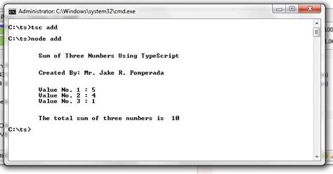 free programming source codes and computer programming tutorials sum of three numbers using