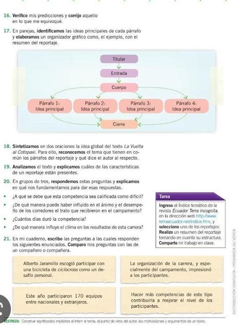 En Parejas Identificamos Las Ideas Principales De Cada P Rrafo Y