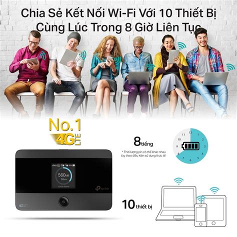 Mua Bộ Phát Wifi Di Động TP Link M7350 3G 4G LTE 150Mbps giá rẻ nhất