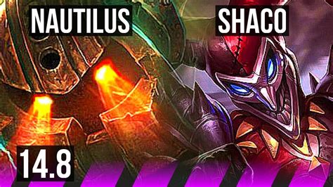 NAUTILUS Kai Sa Vs SHACO Ezreal SUP 4 5 29 600 Games KR