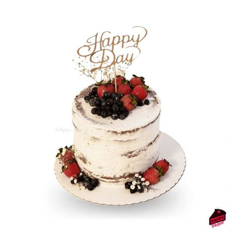 Naked Cake Con Frutos Del Bosque Happy Dessert