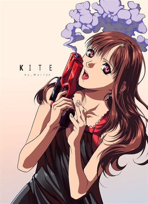 Fanart Sawa From Kite 1998 Retroanime Ilustrasi Manga Gadis Cantik