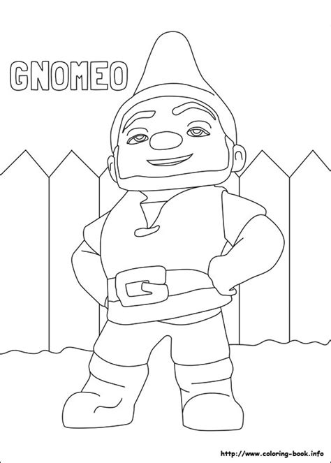 Oisín s Awesome Colouring Pages Gnomeo and Juliet Colouring Pages