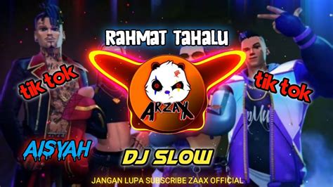DJ AISYAH GOYANG ENAK BADAN PUSING SLOW TIK TOK RAHMAT TAHALU YouTube
